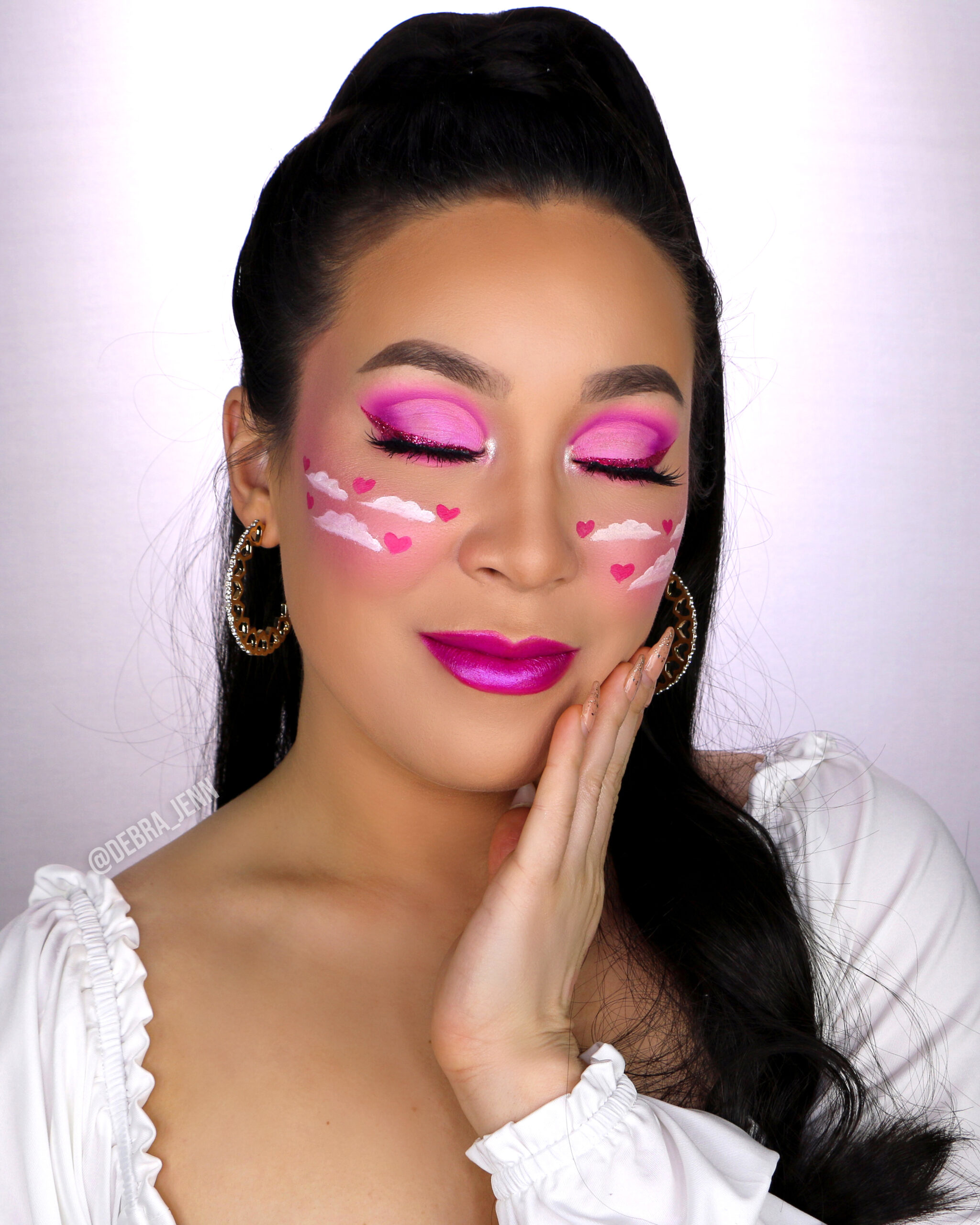 Valentines Day Makeup Looks: Wear Your Heart On Your Face - Debra Jenn